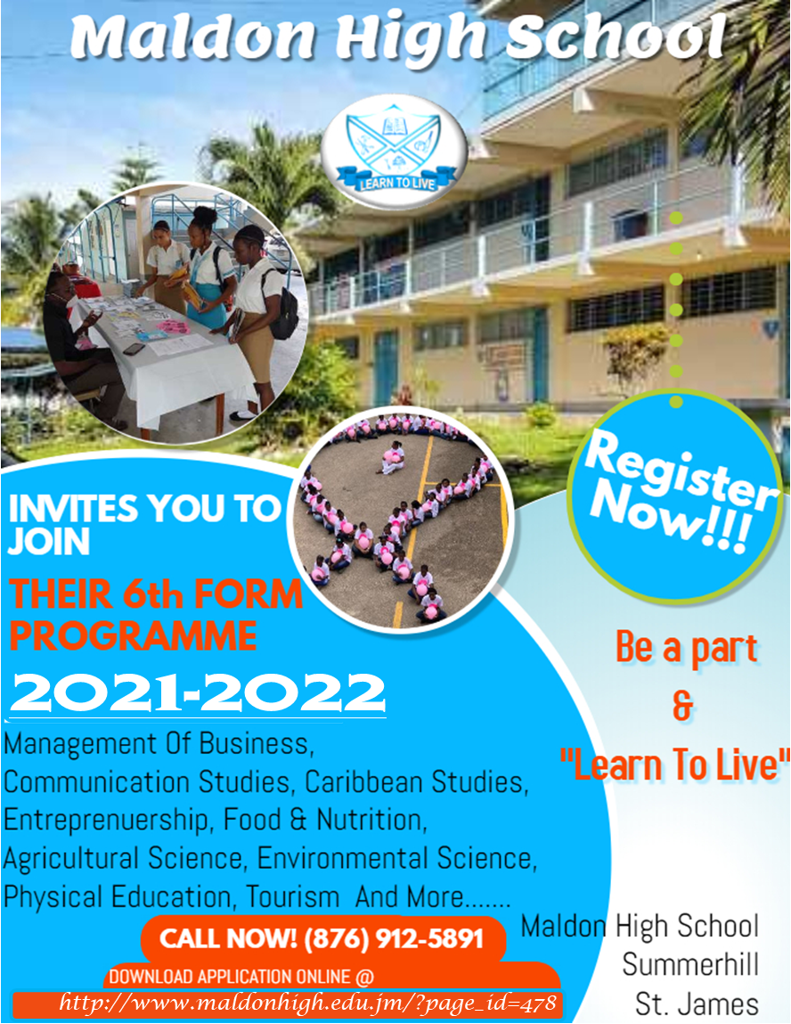 Grade 12 Application Form – Maldon High School